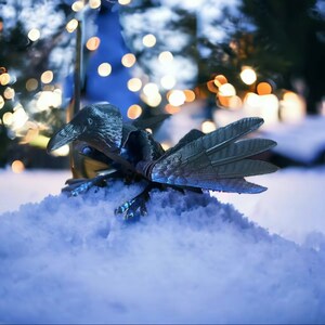 3D Printed Realistic Articulated Raven, Posable Fidget/sensory Toy ...