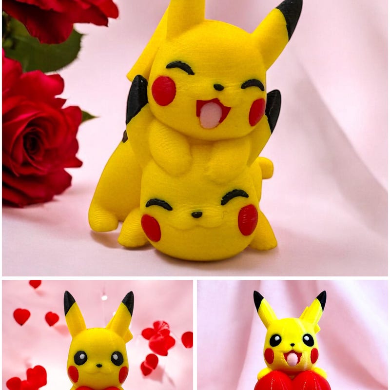 Pikachu Heart - Etsy