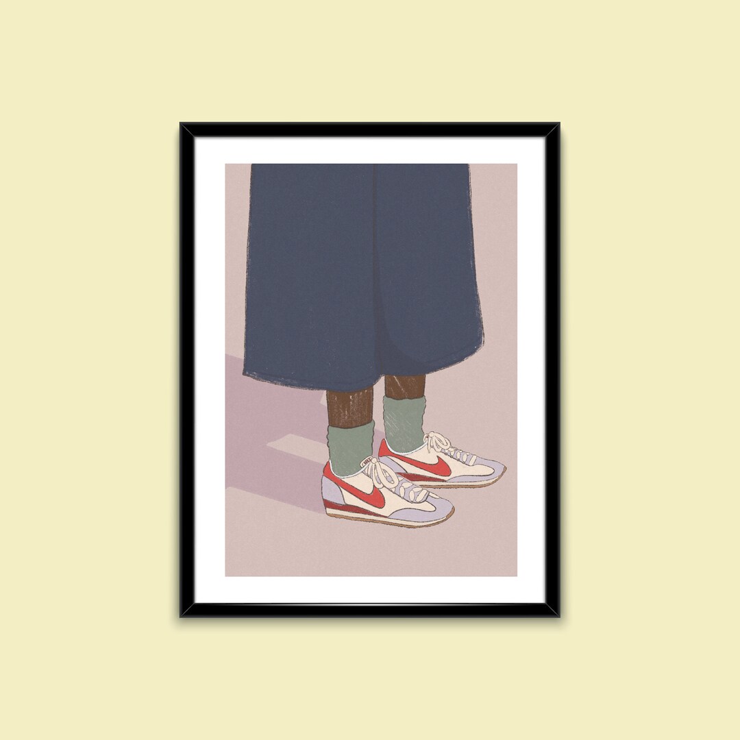 A4 Nike Print, Fashion Wall Art, Nike Wall Art, Nike Poster, Nike Art ...