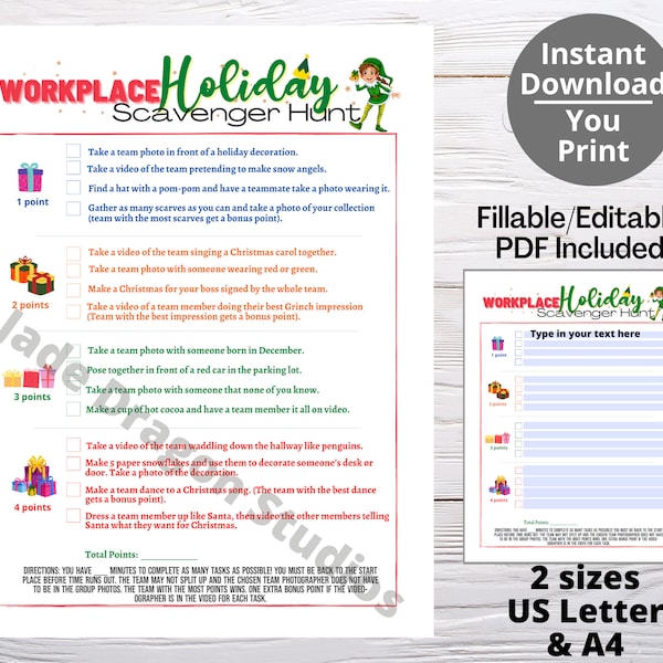 Workplace Games - Etsy