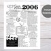 2006 PRINTABLE Year You Were Born/ Remember the Year When/ Last Minute ...