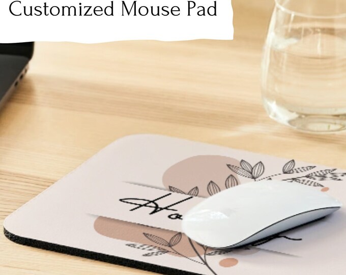 Mousepad Mouse Pad Custom Mouse Pad Banana Leaf Office Gifts Gift Mom ...