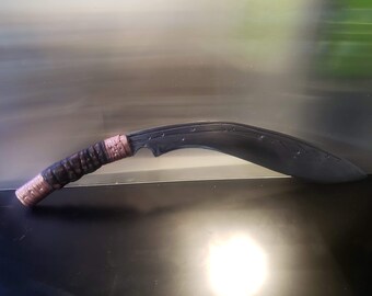 Damascus Blank Kukri Knife | Etsy