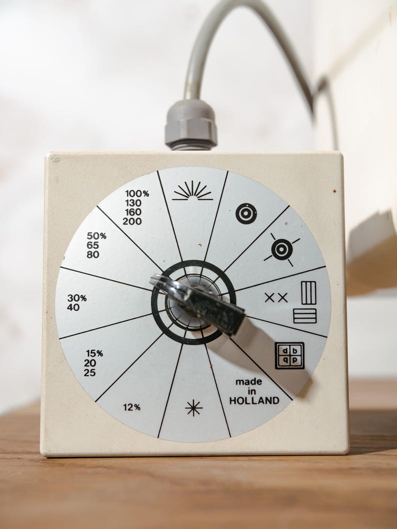 Vintage Optician Light Box Wall Lamp, 1960s Eye Exam Test Light, Made ...