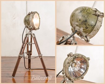 Military Table Lamp - Etsy