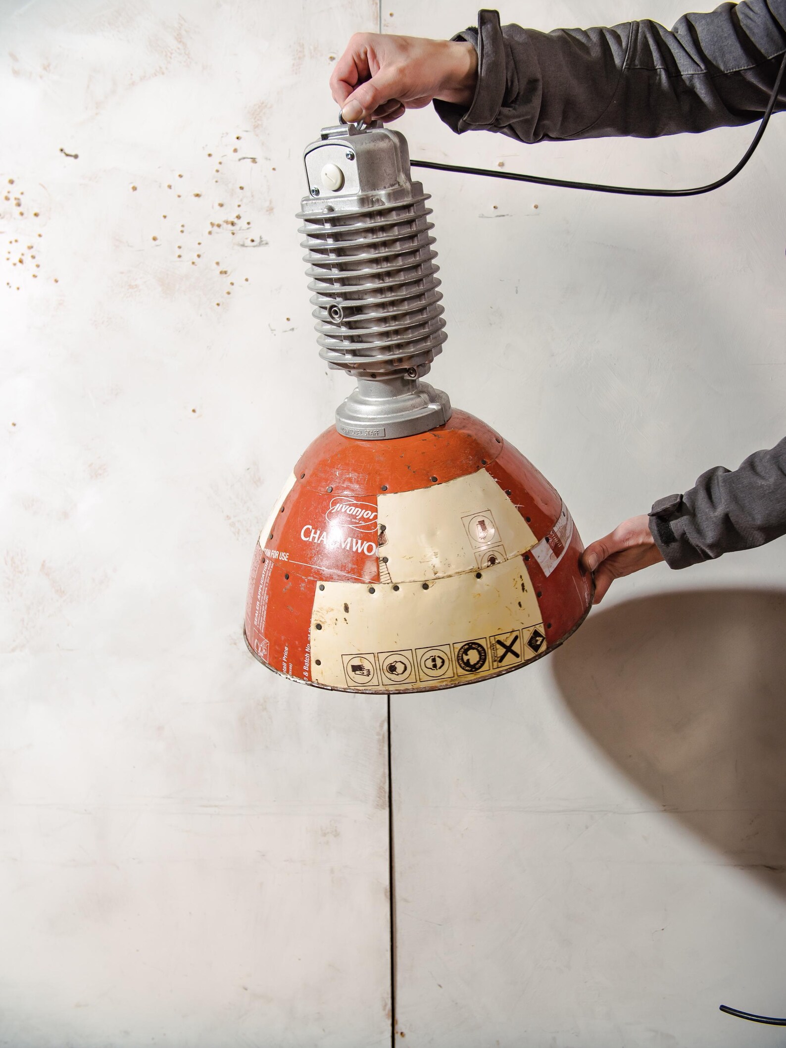 1980s Zumtobel Staff Pendant Light by Charles Keller, Industrial Design ...