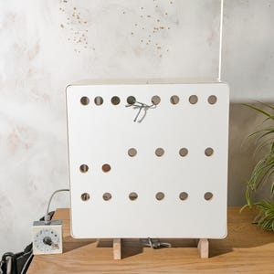 Vintage Optician Light Box Wall Lamp, 1960s Eye Exam Test Light, Made ...