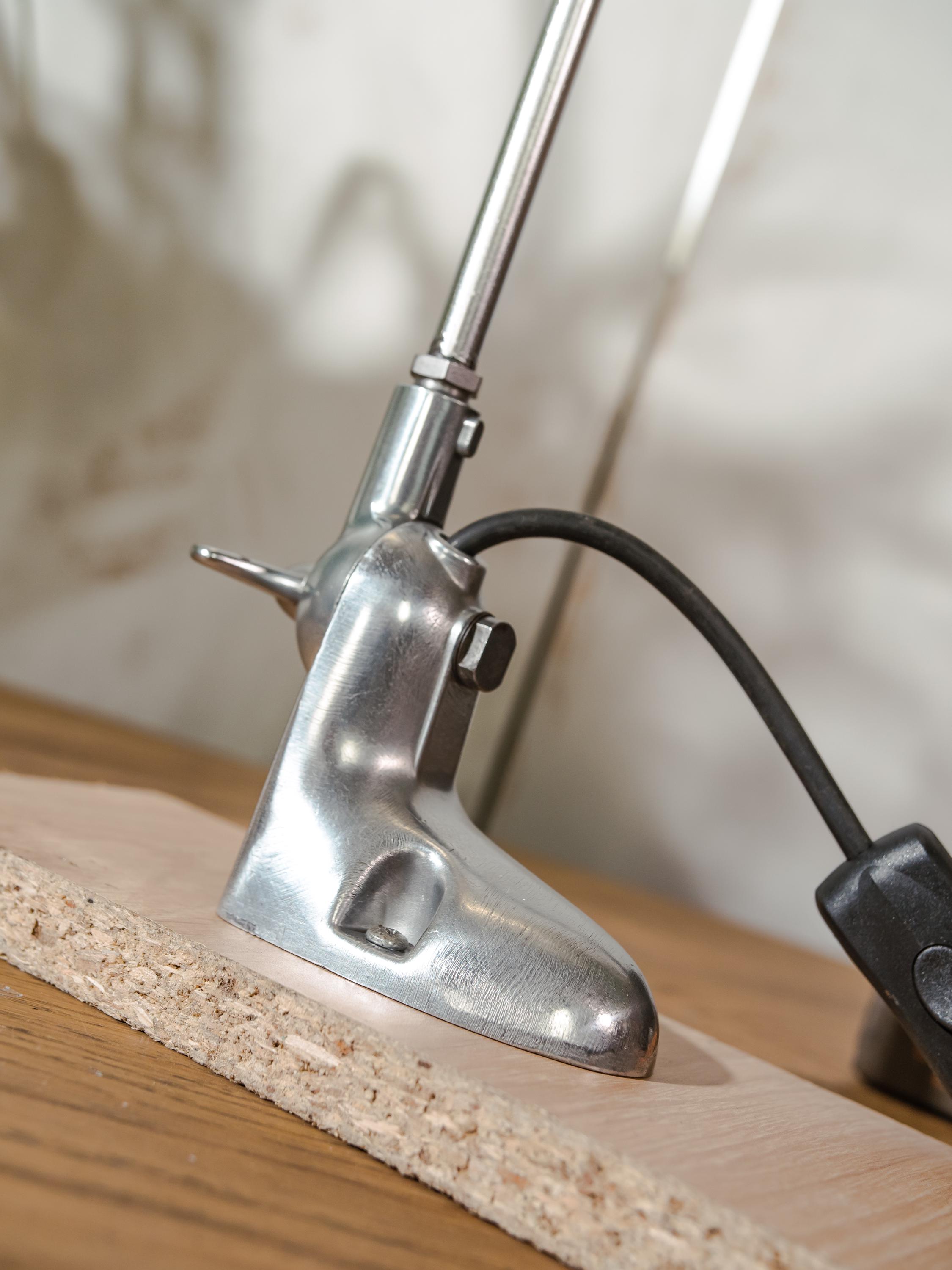 1950s PFAFF Industrial Sewing Machine Lamp, Polished 2 Arm Workshop ...