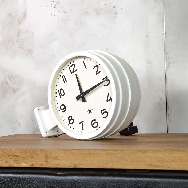 Double Sided Clock - Etsy