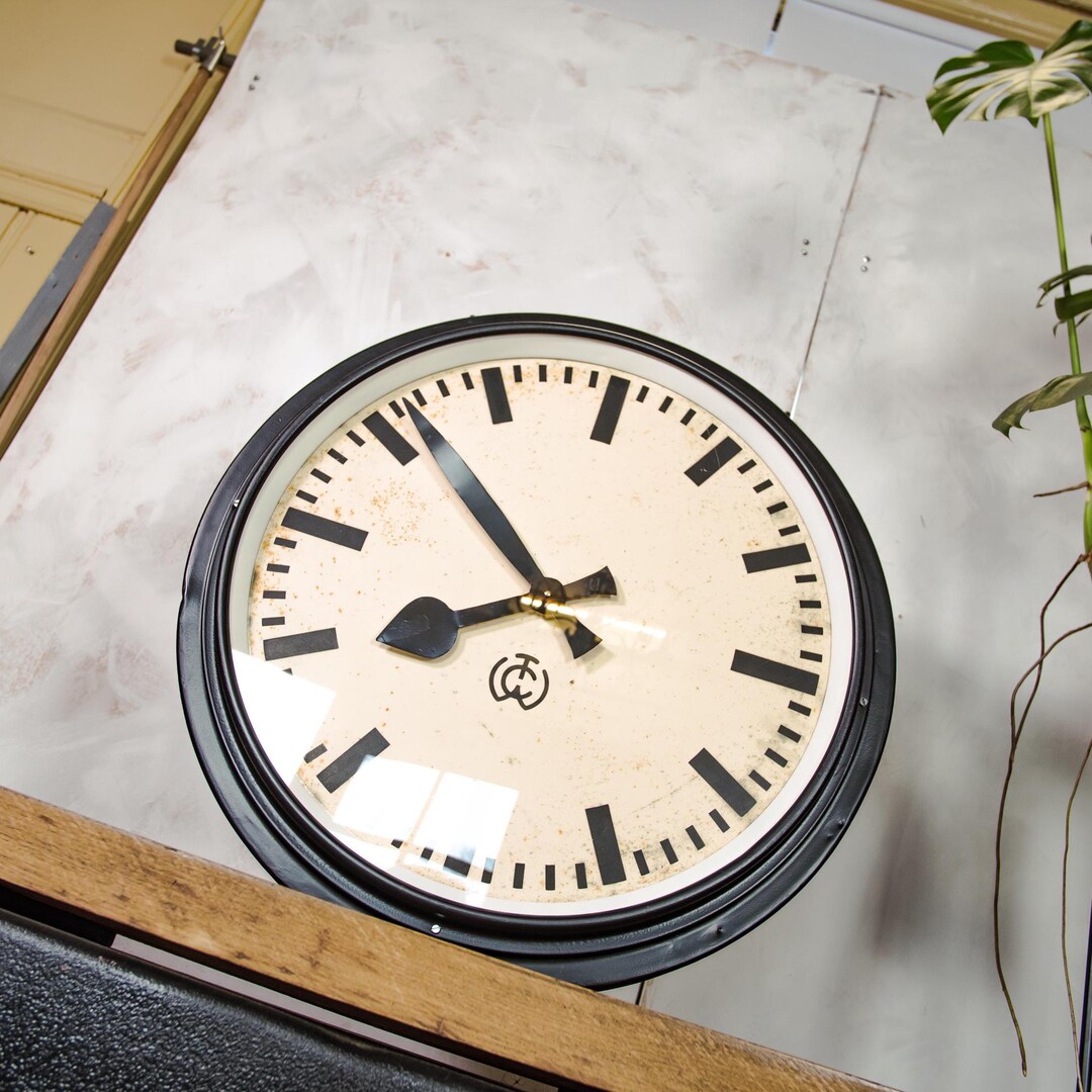 Grande Double Sided Station Clock by CTW Ø75CM / 29.5 Inch, Carl ...