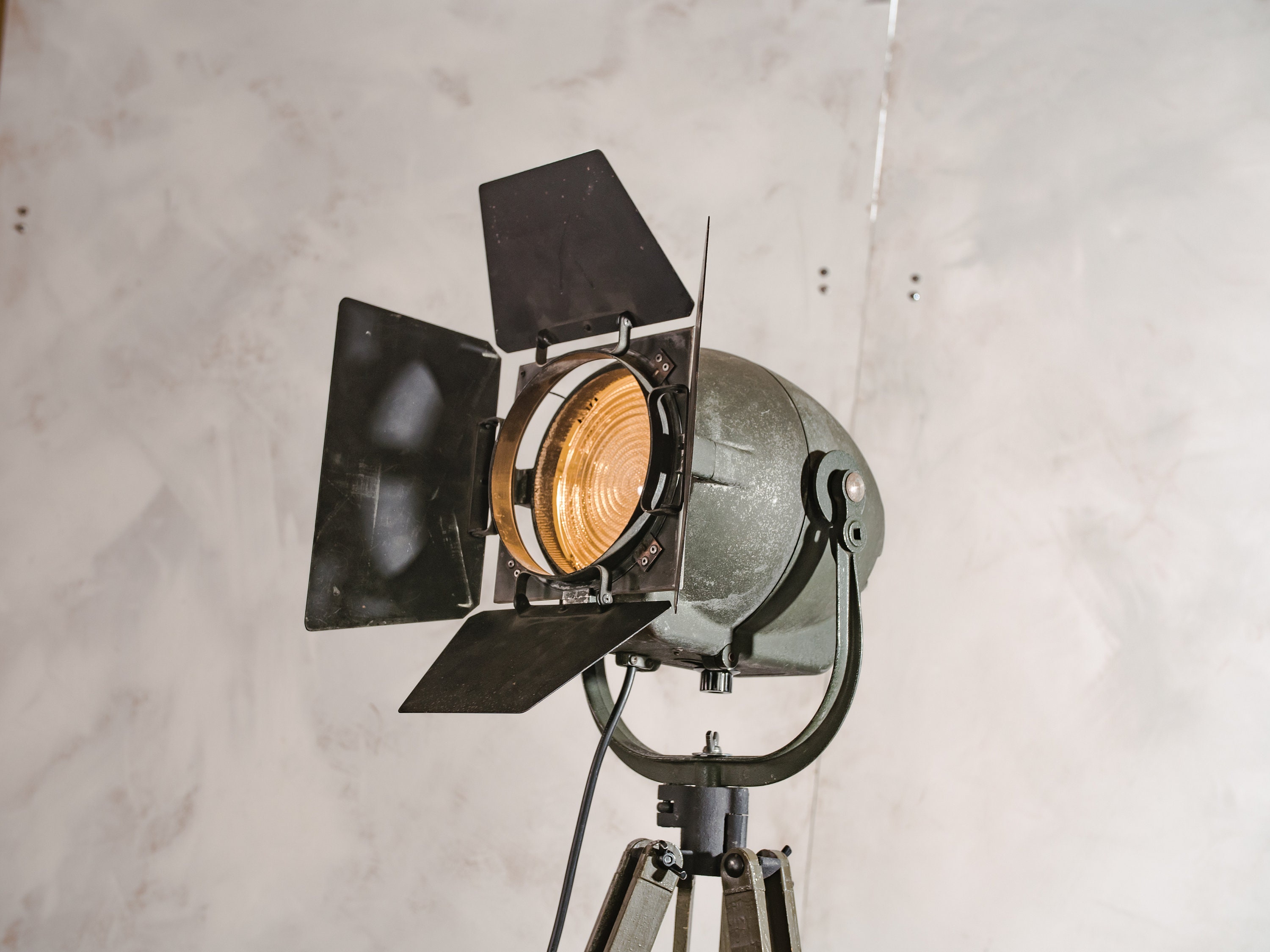 Mid Century Green 1950s Industrial Strand Electric Patt 123 With ...