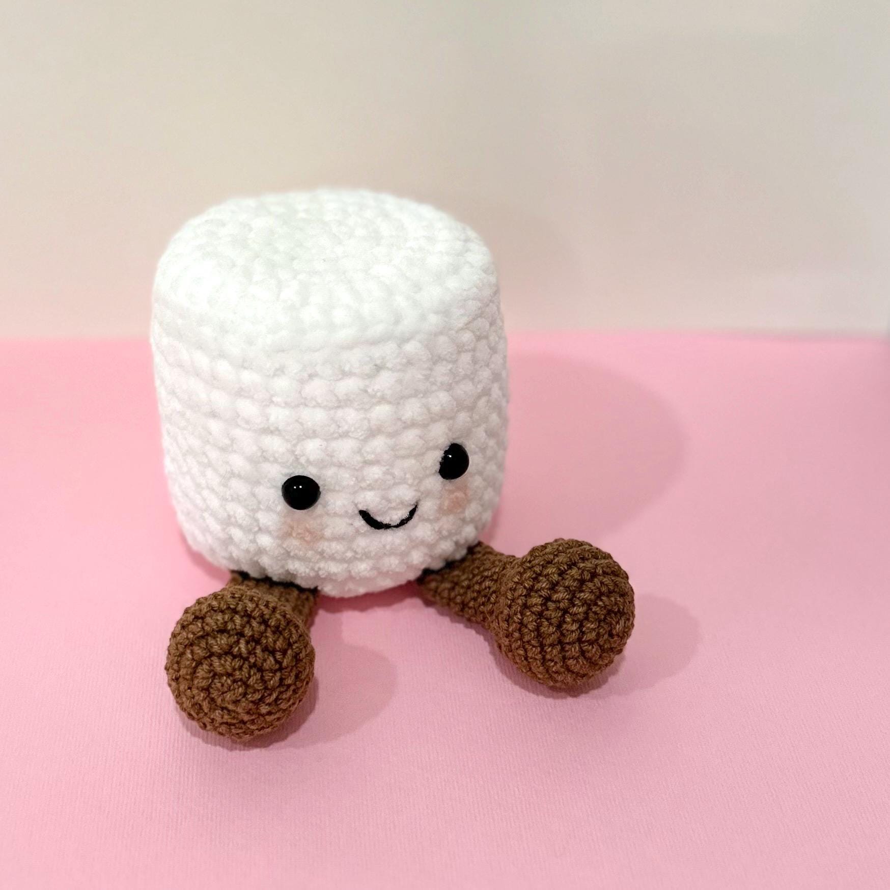 Marshmallow Buddies Crochet, Jellycat Inspired, Marshmallow Crochet ...