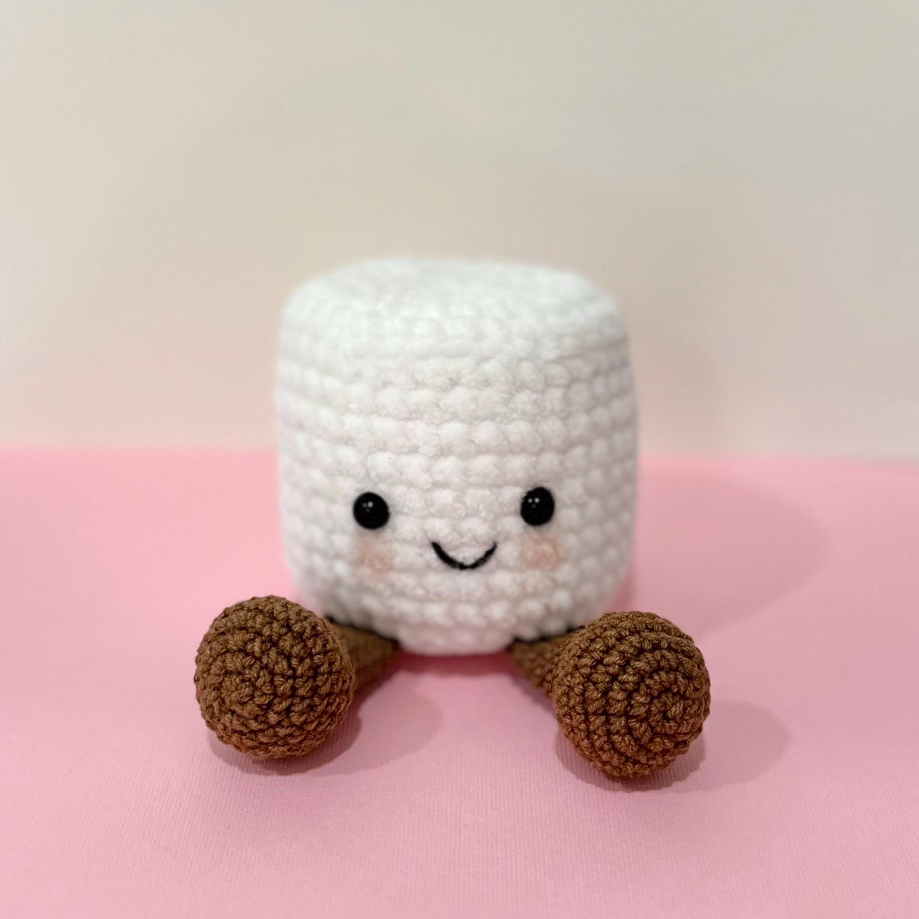 Marshmallow Buddies Crochet, Jellycat Inspired, Marshmallow Crochet ...