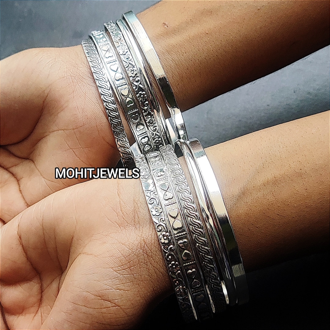 Amazing Set of 10 Bangle Designer Simple Set Women Hand - Etsy