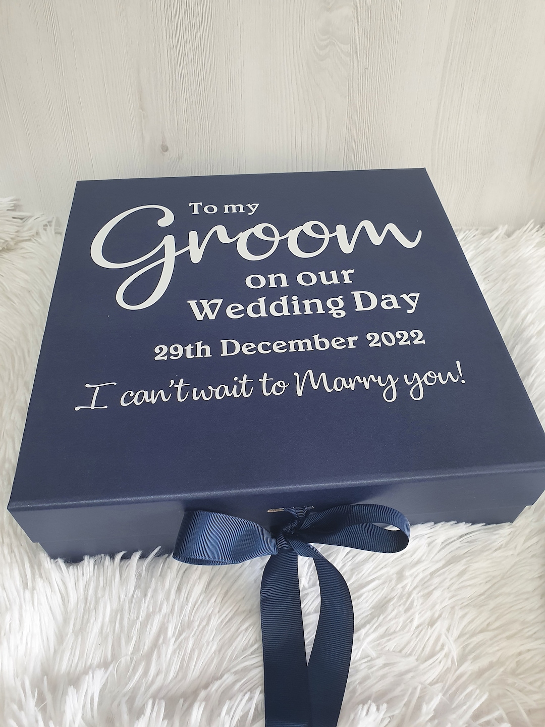 Personalised Wedding Gift Box/groom Gift Box - Etsy
