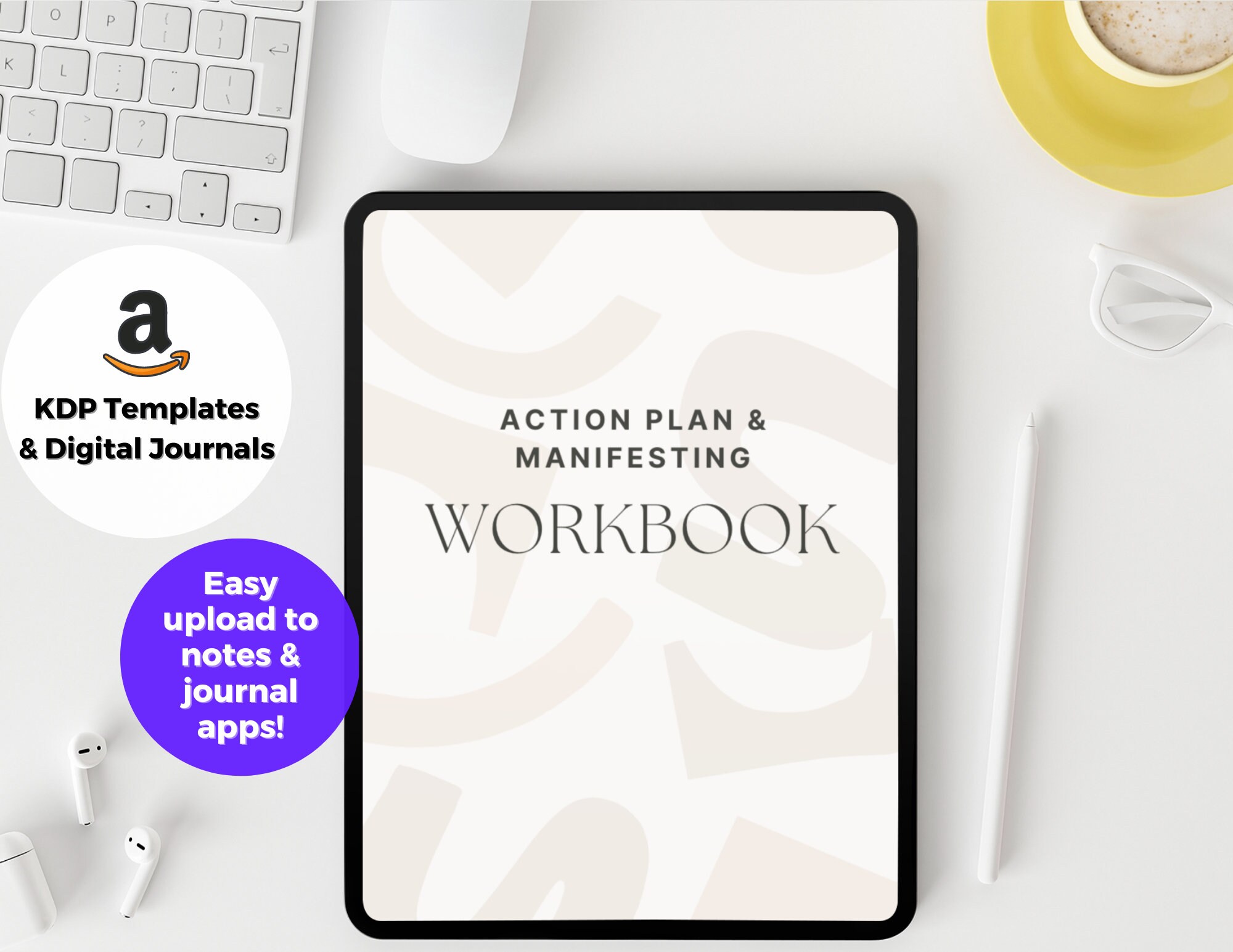 Action Plan & Manifesting Workbook - Etsy