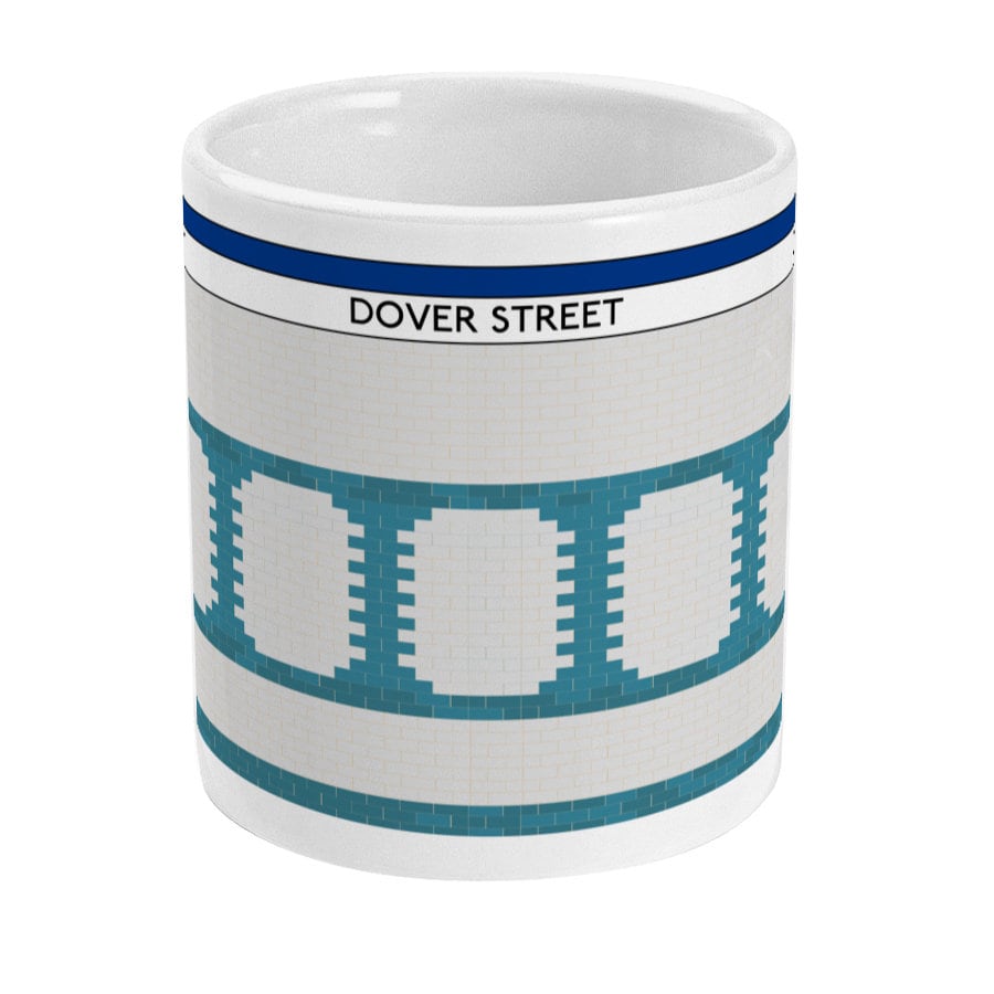 Dover Street London Tube Underground Mug Piccadilly Line - Etsy