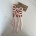 Handmade Mohair Bows (2 Pairs) - Etsy