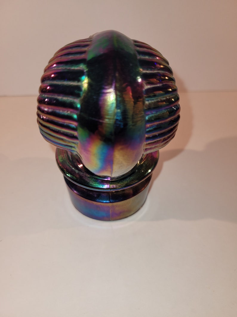 Vintage A Ram Head Paperweight by Mosser. - Etsy