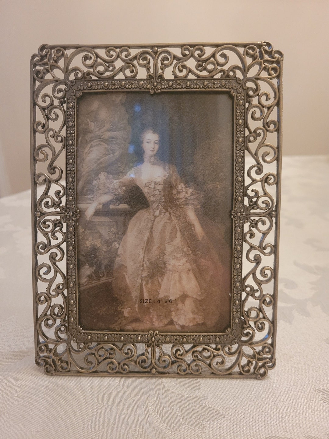 A Metal Antique Looking Frame. - Etsy