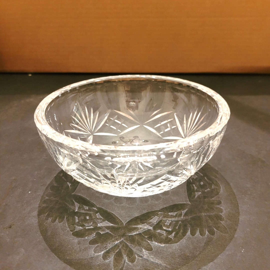Rogaska 5 1/2" Diameter Lead Crystal Bowl - Etsy