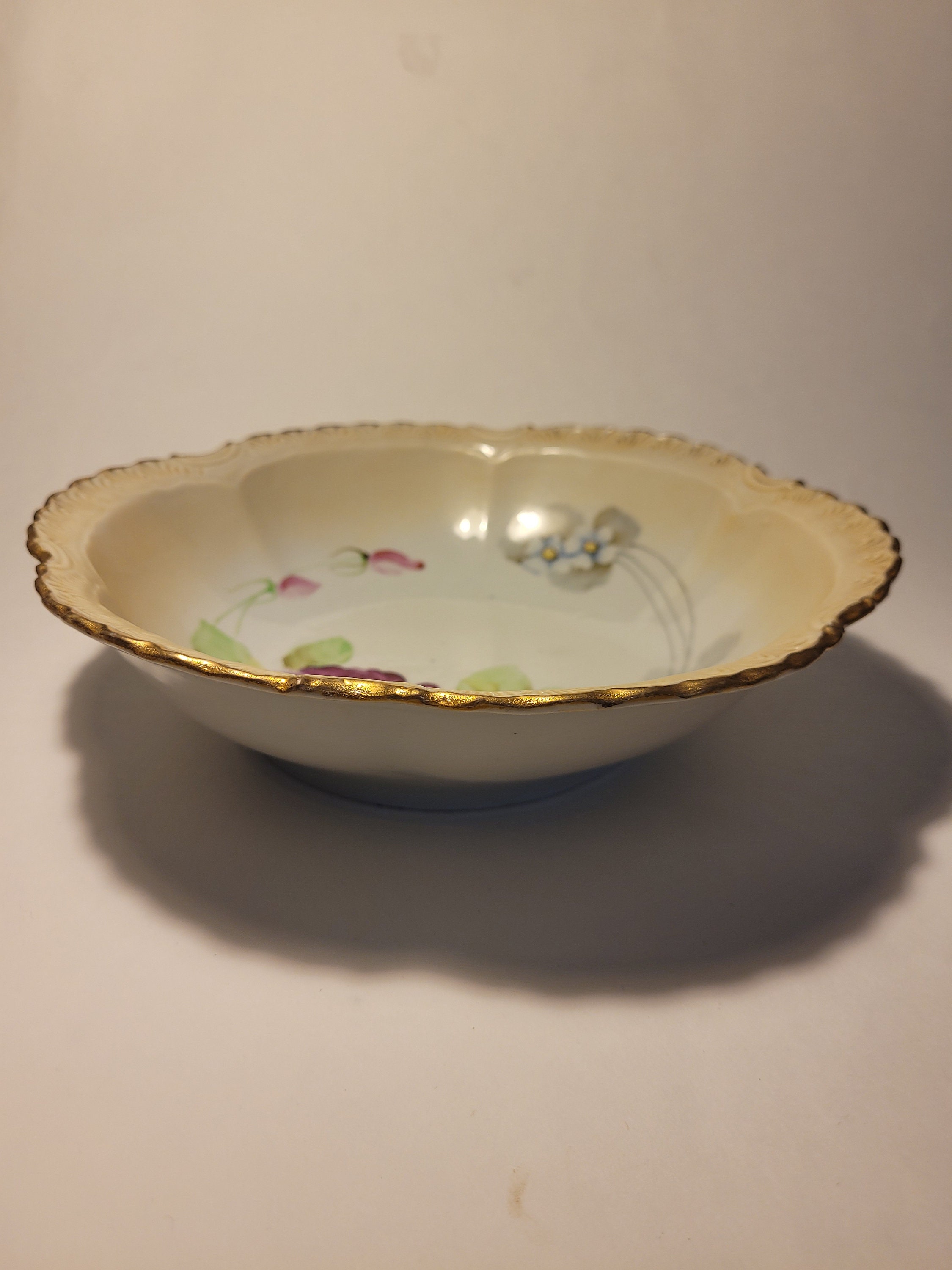 A Beautiful Floral Japanese Made and Handpainted Bowl. - Etsy