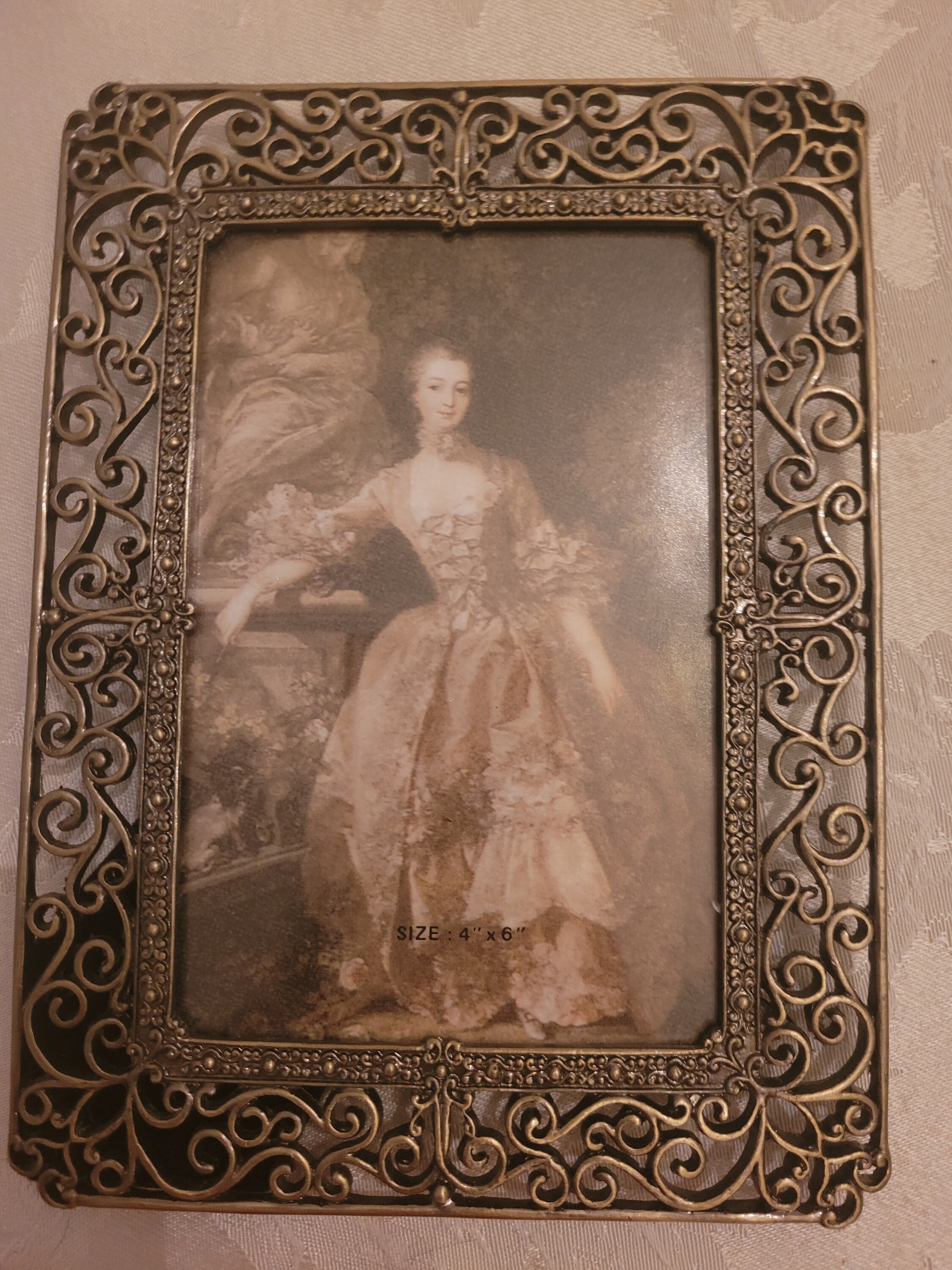 A Metal Antique Looking Frame. - Etsy