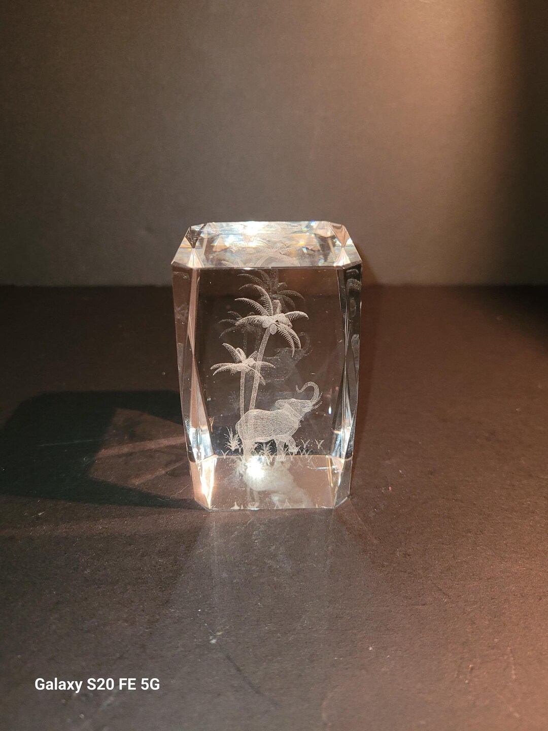 3D Paperweight of an Elephant - Etsy