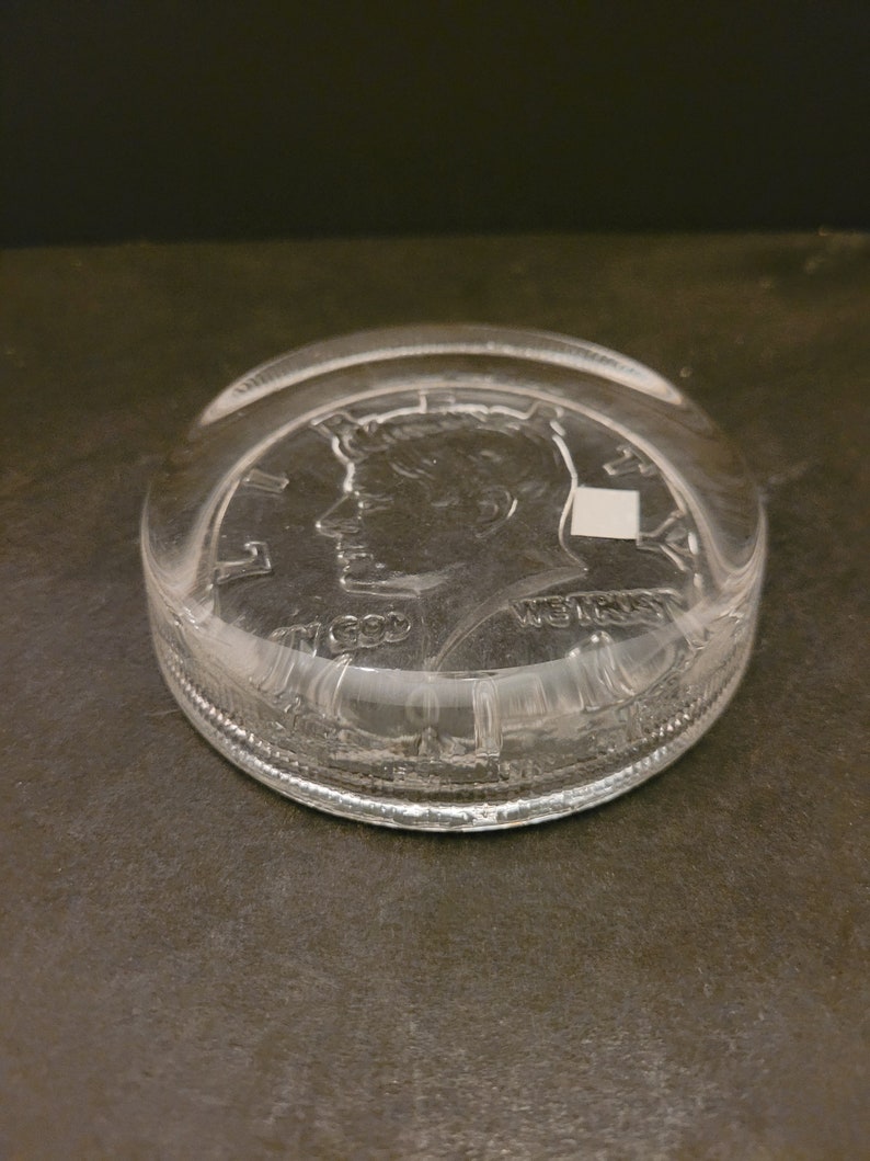 John F Kennedy 1977 Half Dollar Paperweight - Etsy
