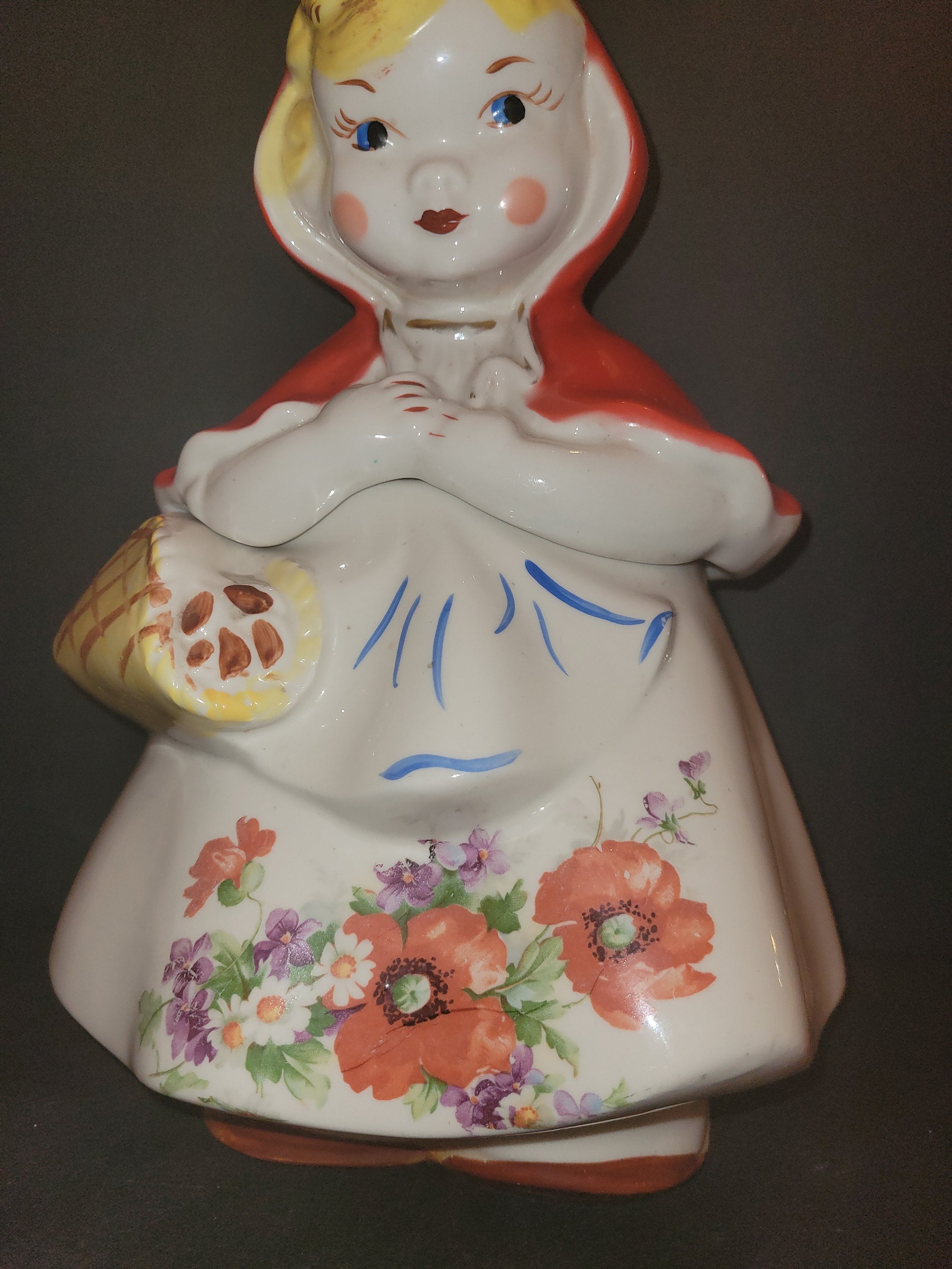 Hull Cookie Jar Little Red Riding Hood - Etsy