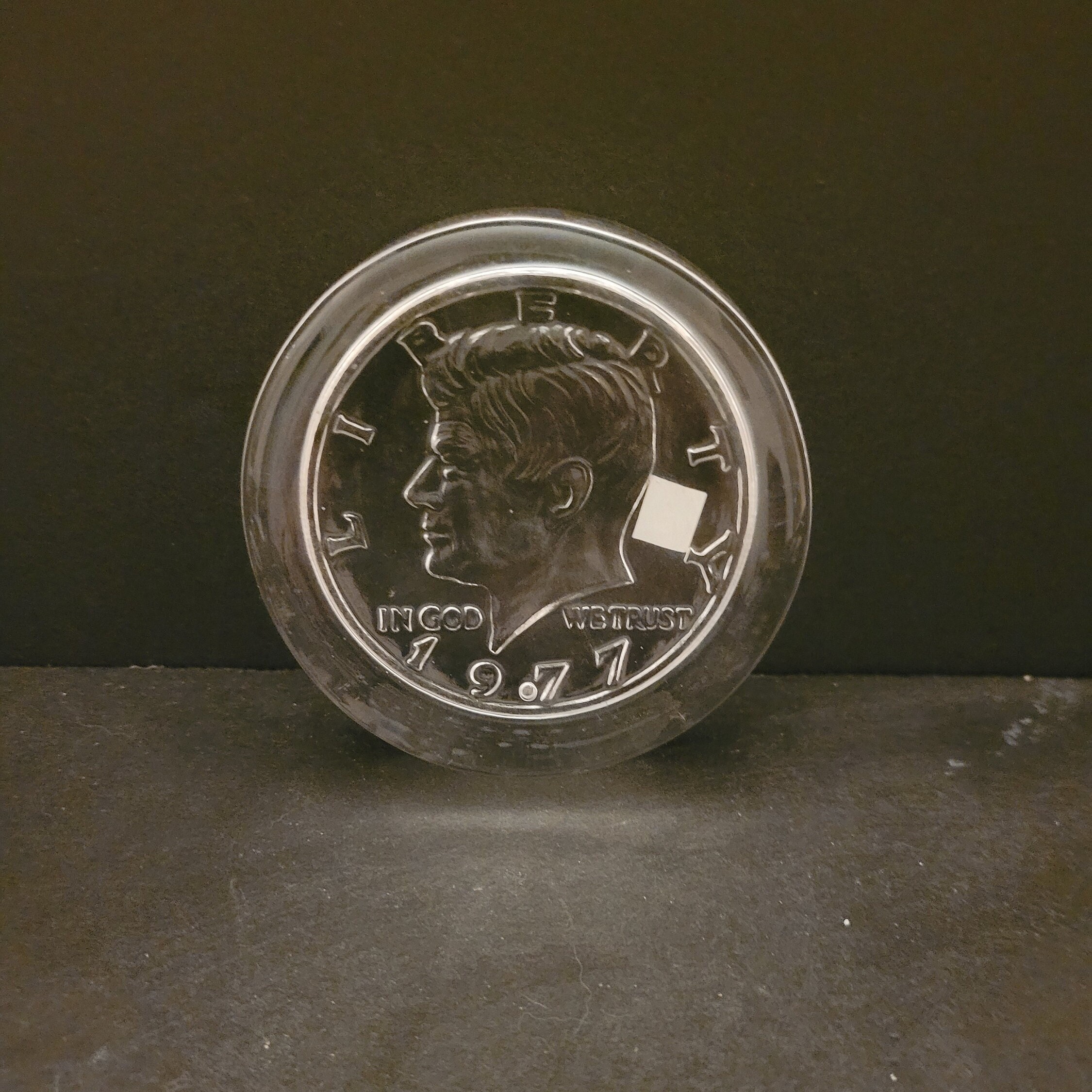 John F Kennedy 1977 Half Dollar Paperweight - Etsy