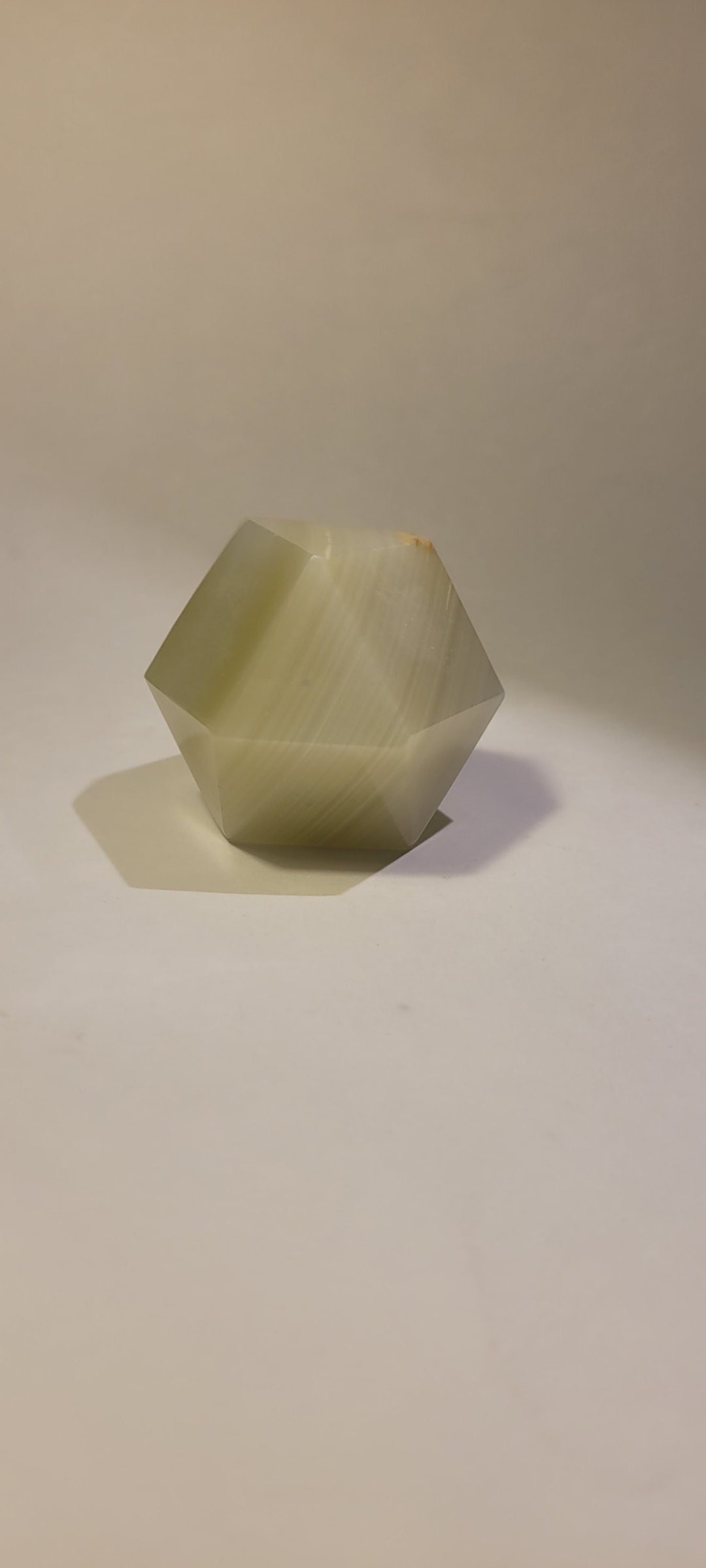 14 Sided Tetra Decagon Paper Weight Rock - Etsy