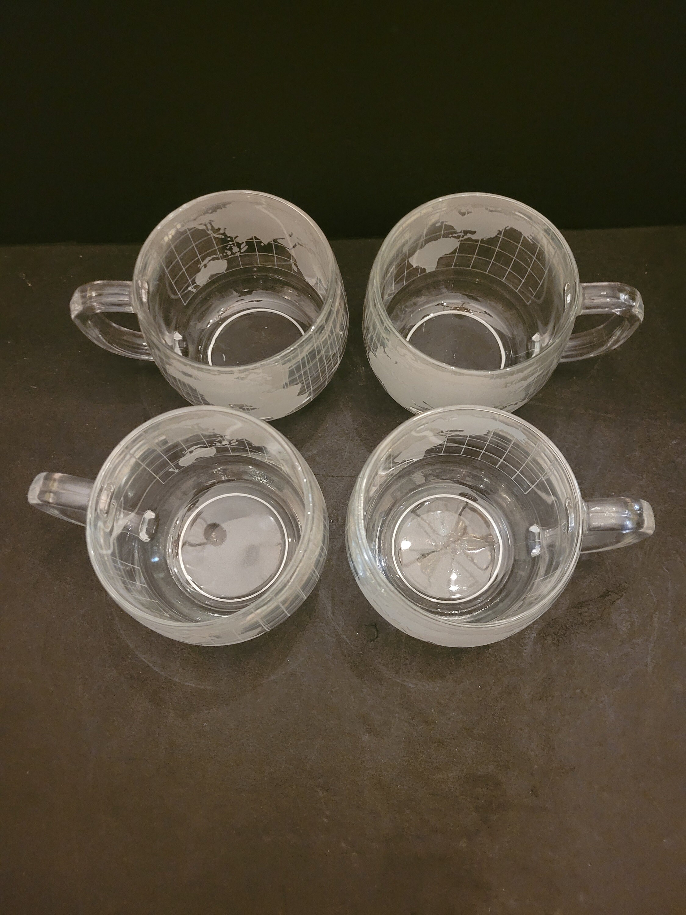 Set of 4 Nestlé, Nescafe World Globe Mugs - Etsy