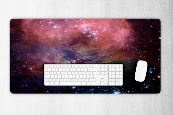 Deep Space Desk Mat Galaxy Desk Mat Space Desk Mat Stars - Etsy
