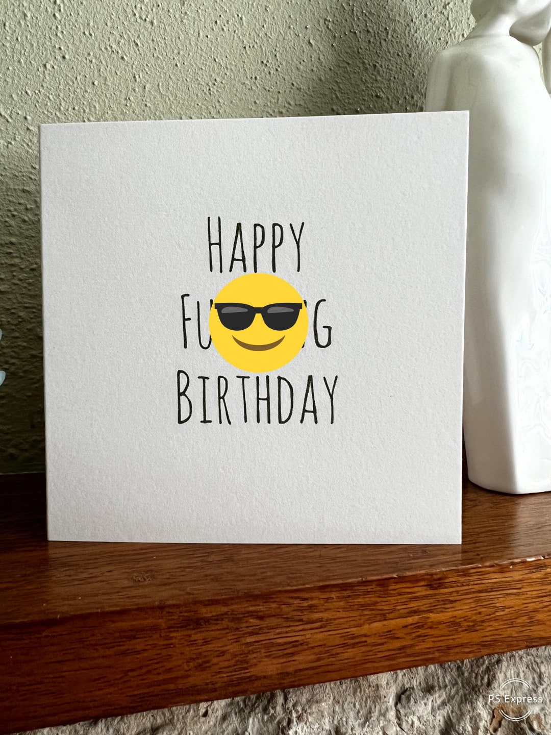 Happy Fucking Birthday Rude Greeting Card Offensive Humor Profane ...
