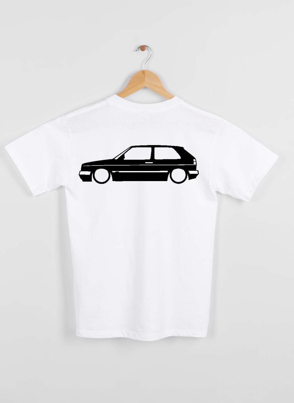 VW GOLF MK2 GTI Dxf Svg Cad File for Laser Cut, Print, Vinyl. - Etsy