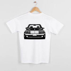 Mercedes-benz W124 DXF Svg Vector File for Laser Cut, Print, Vinyl ...