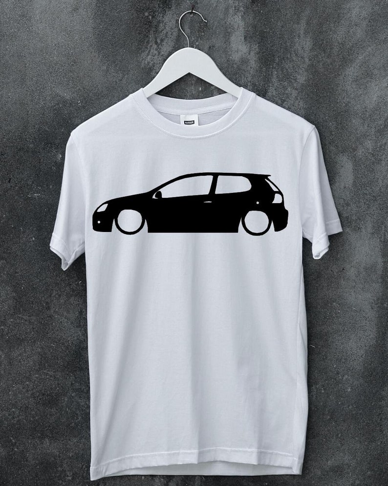 VW Golf Mk5 GTI DXF Cad File for Laser Cut, Print, Vinyl. - Etsy