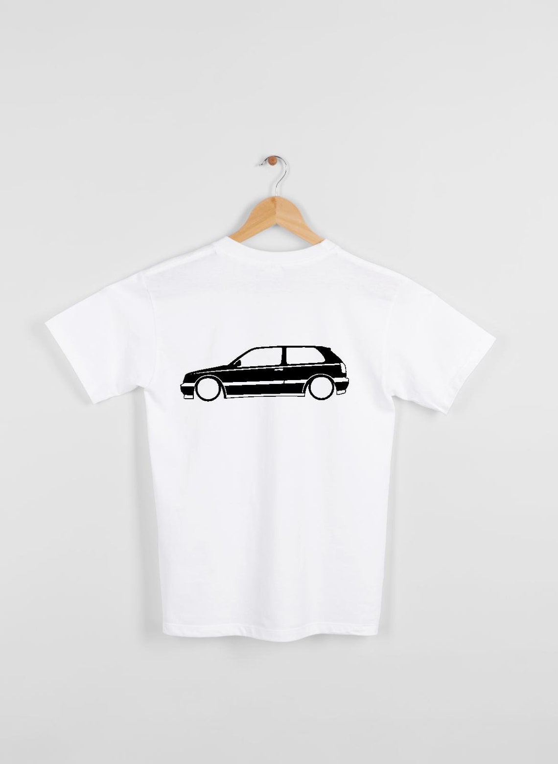 VW GOLF MK3 GTI Dxf Svg Vector File for Laser Cut, Print, Vinyl ...