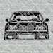 BMW M3 E36 DXF Svg Cad File for Laser Cut, Print, Vinyl. - Etsy