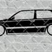 VW GOLF MK3 GTI Dxf Svg Vector File for Laser Cut, Print, Vinyl ...