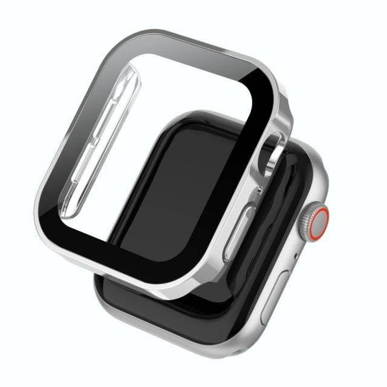 WATERPROOF Apple Watch Case Tempered Glass for Iwatch Series - Etsy