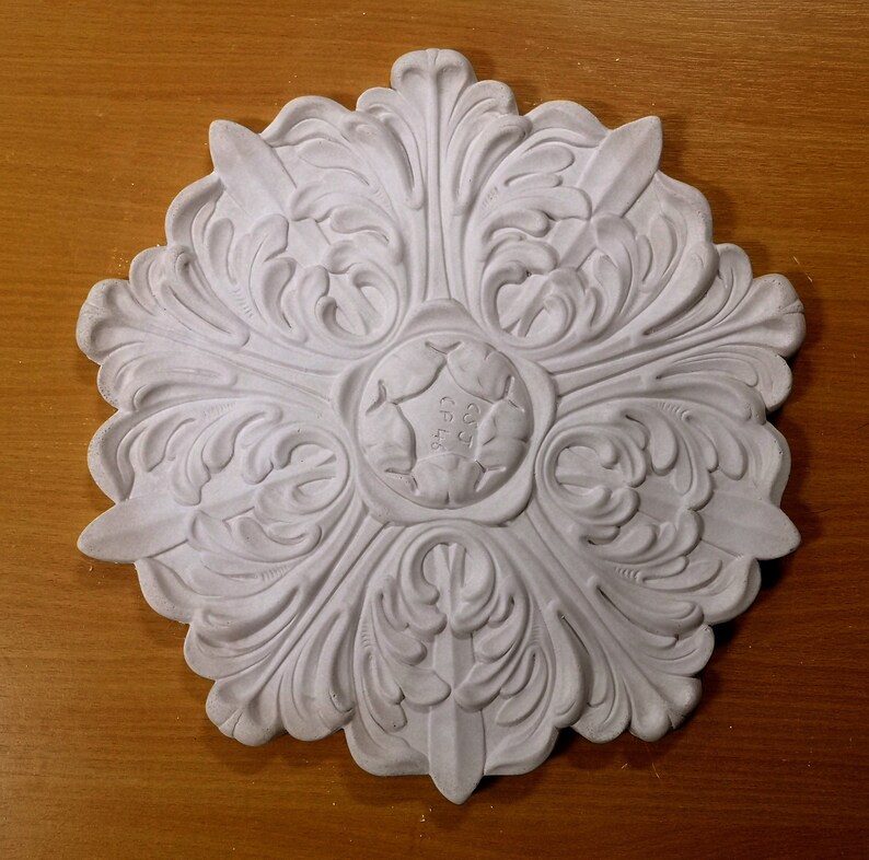 Leaf Ceiling Rose Small Adam Acanthus 340mm - Etsy