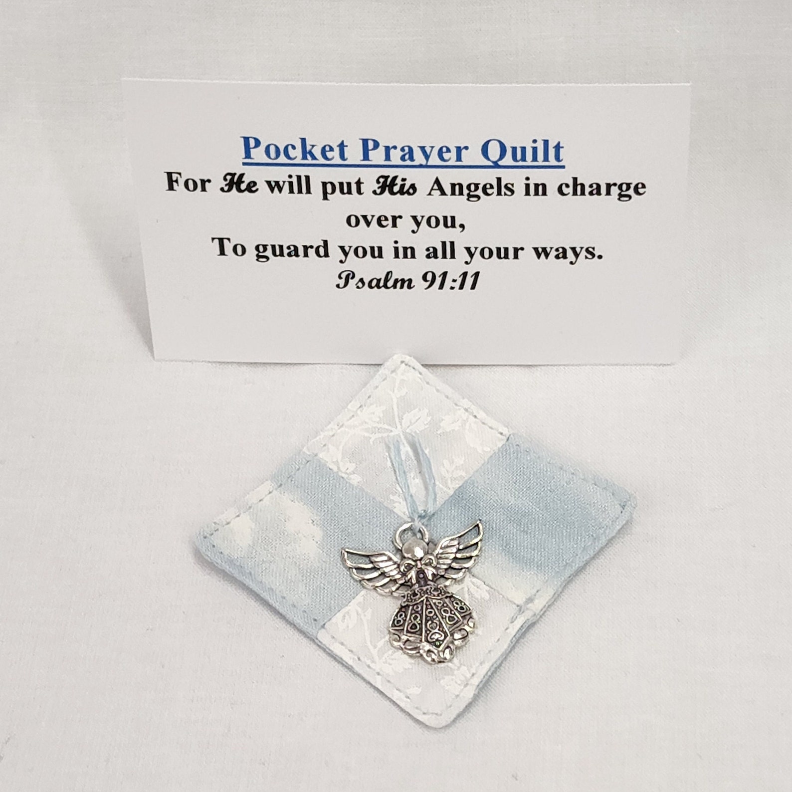 Angel Pocket Prayer Quilt - Etsy