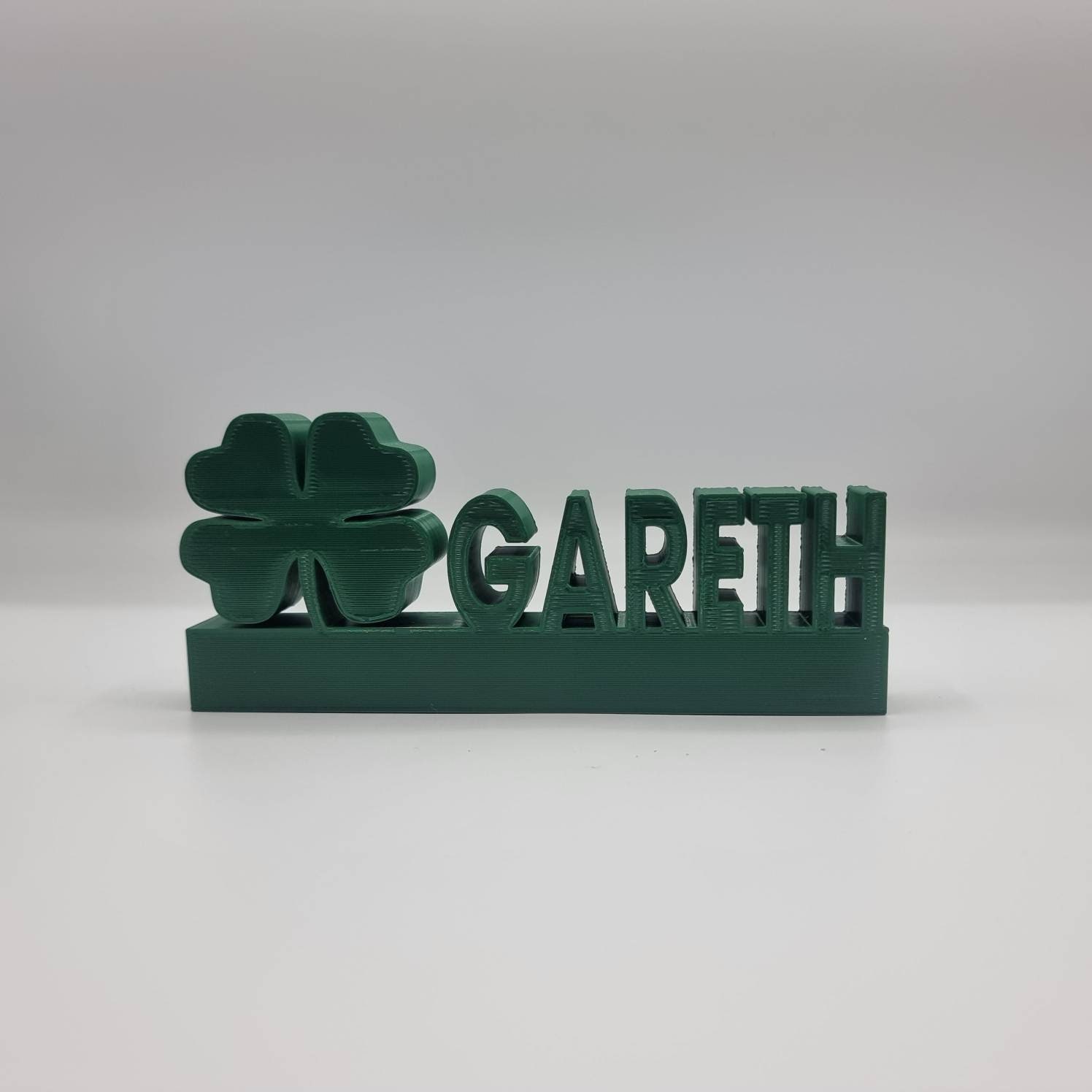 Celtic FC Personalised Name Shelf Display Stand Figure Sign Plaque Fan ...