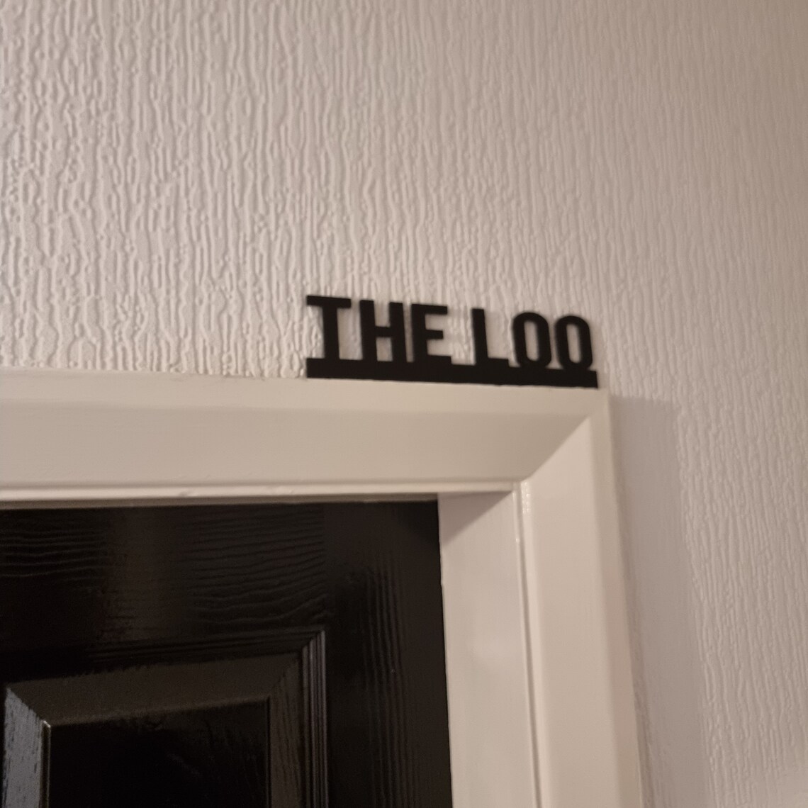 THE LOO Door Topper, Shelf Decor, Wall Decor, Quirky Home Interior ...