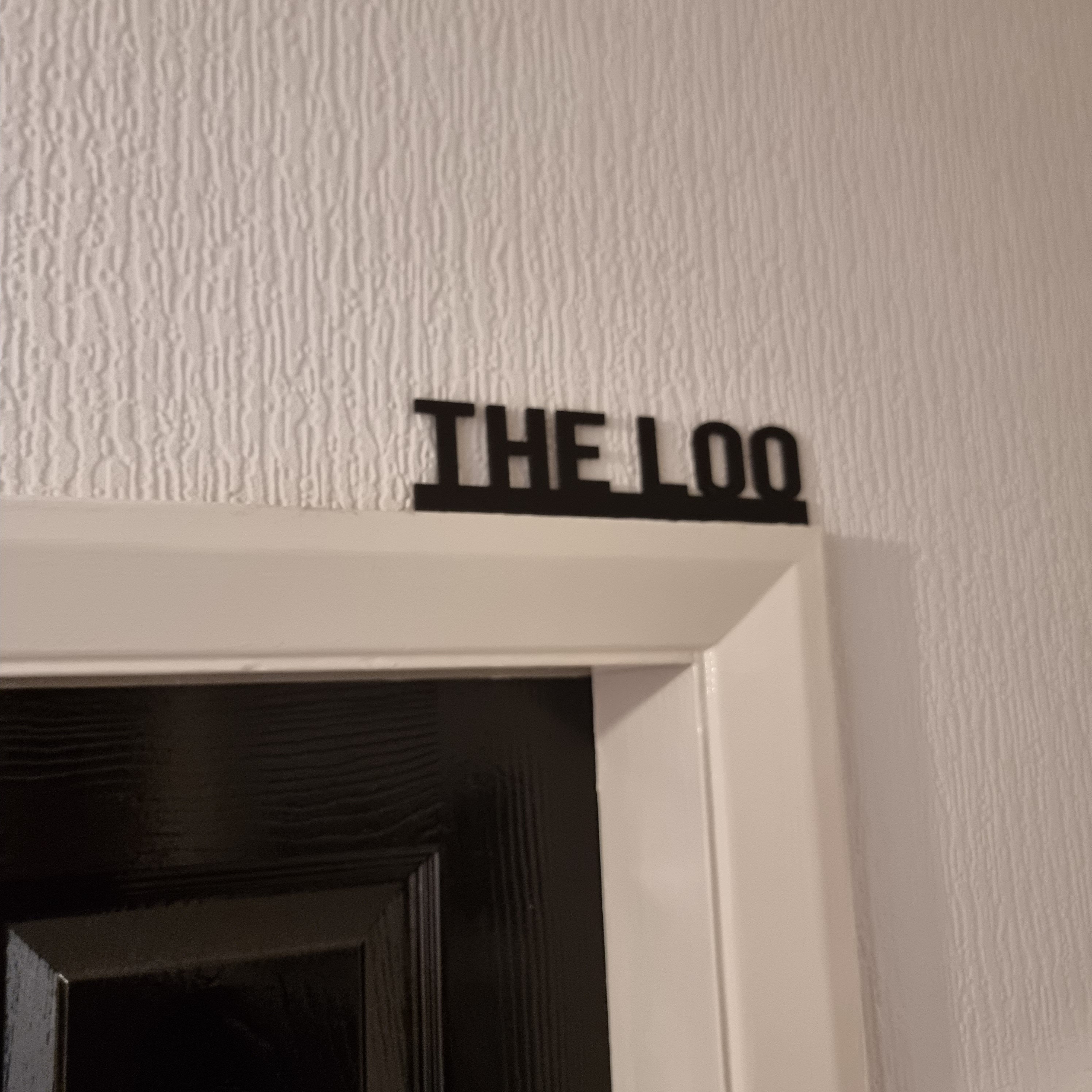 THE LOO Door Topper Shelf Decor Wall Decor Quirky Home - Etsy