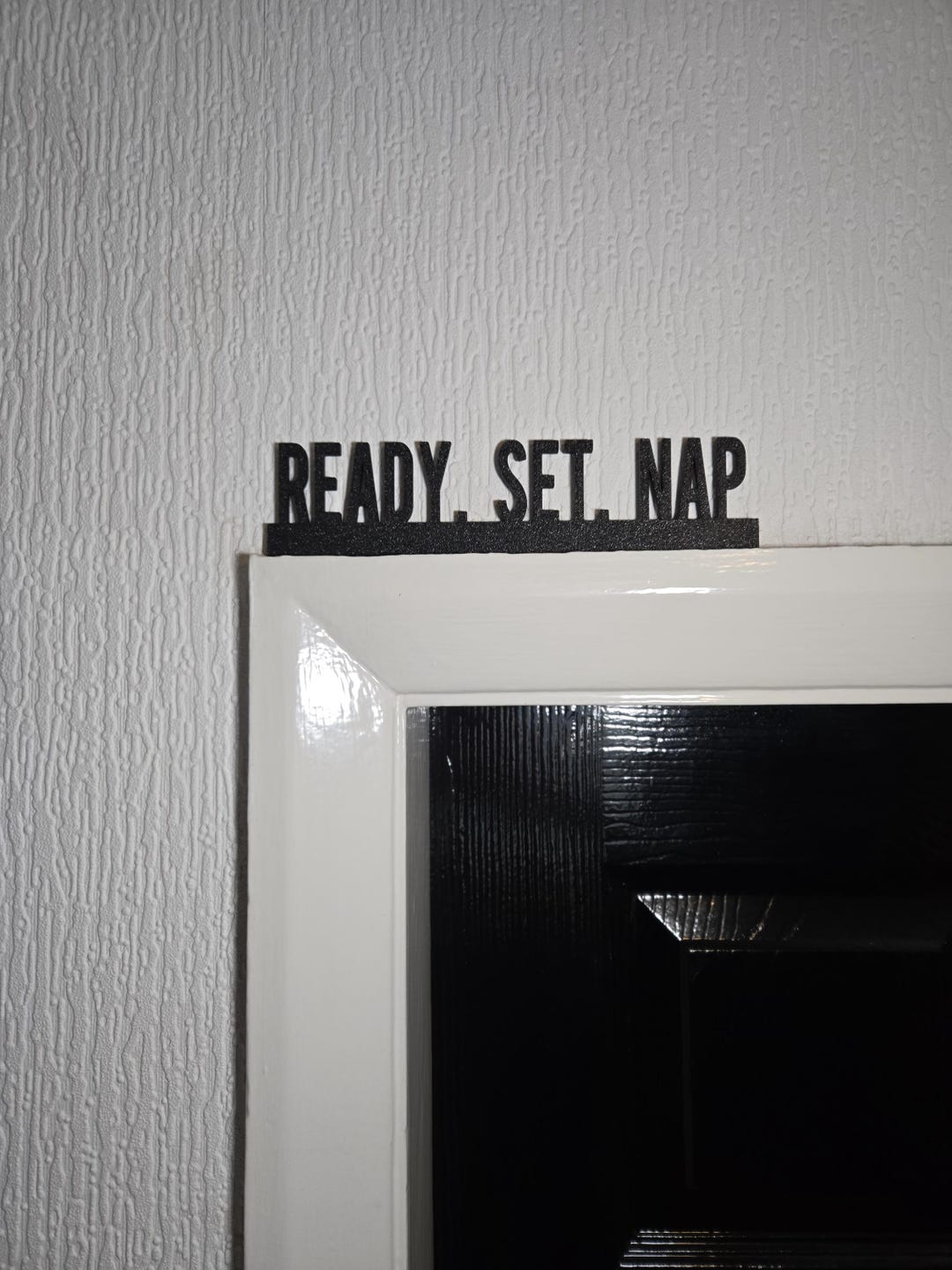 Ready. Set. Nap Door Topper, Shelf Decor, Wall Decor, Quirky Home ...