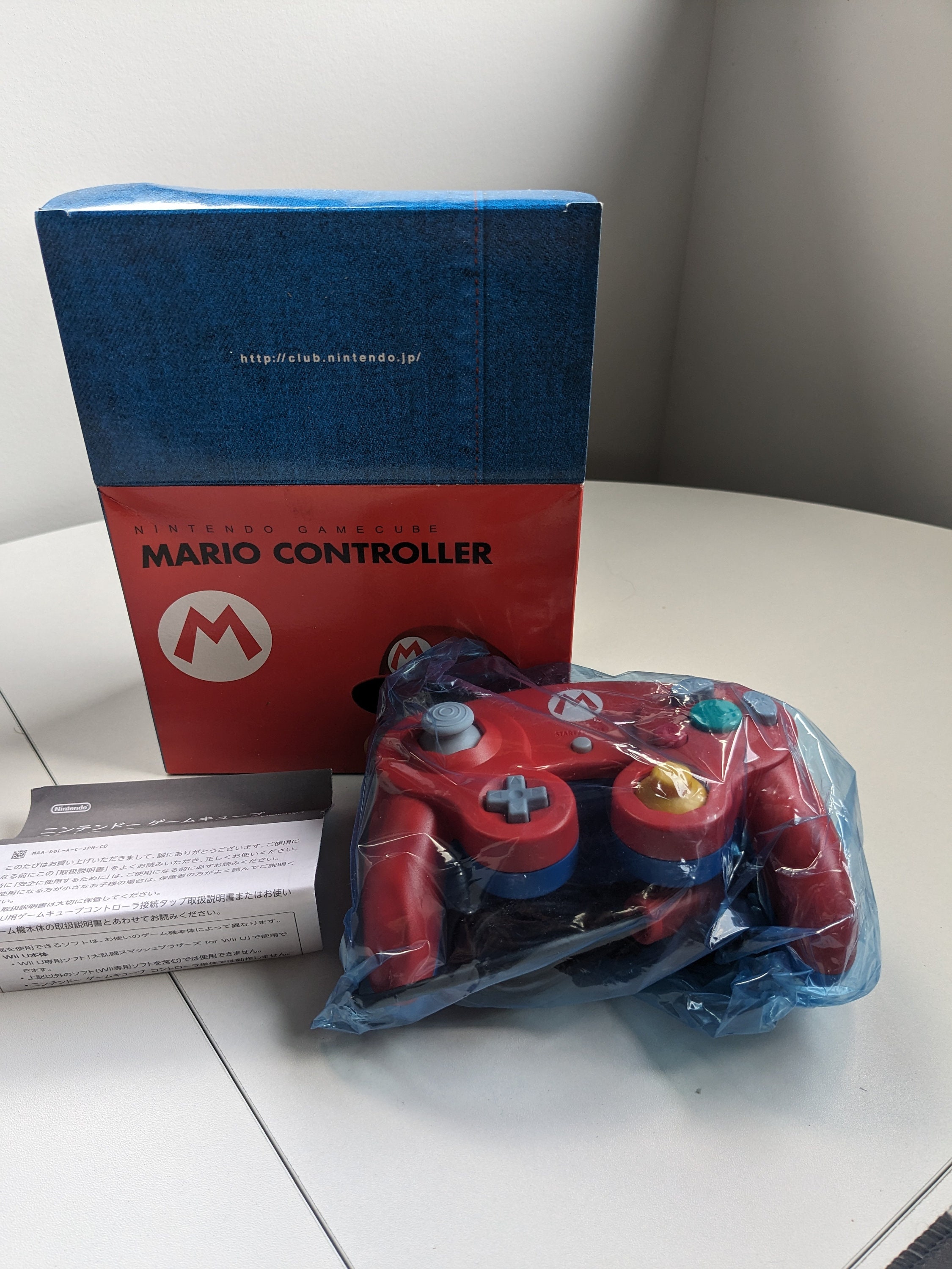 Club Nintendo Mario Controller Mint Condition - Etsy