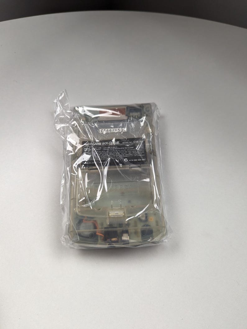 Gameboy Color Aqua Blue & Milky White transparent japan, 1999 - Etsy